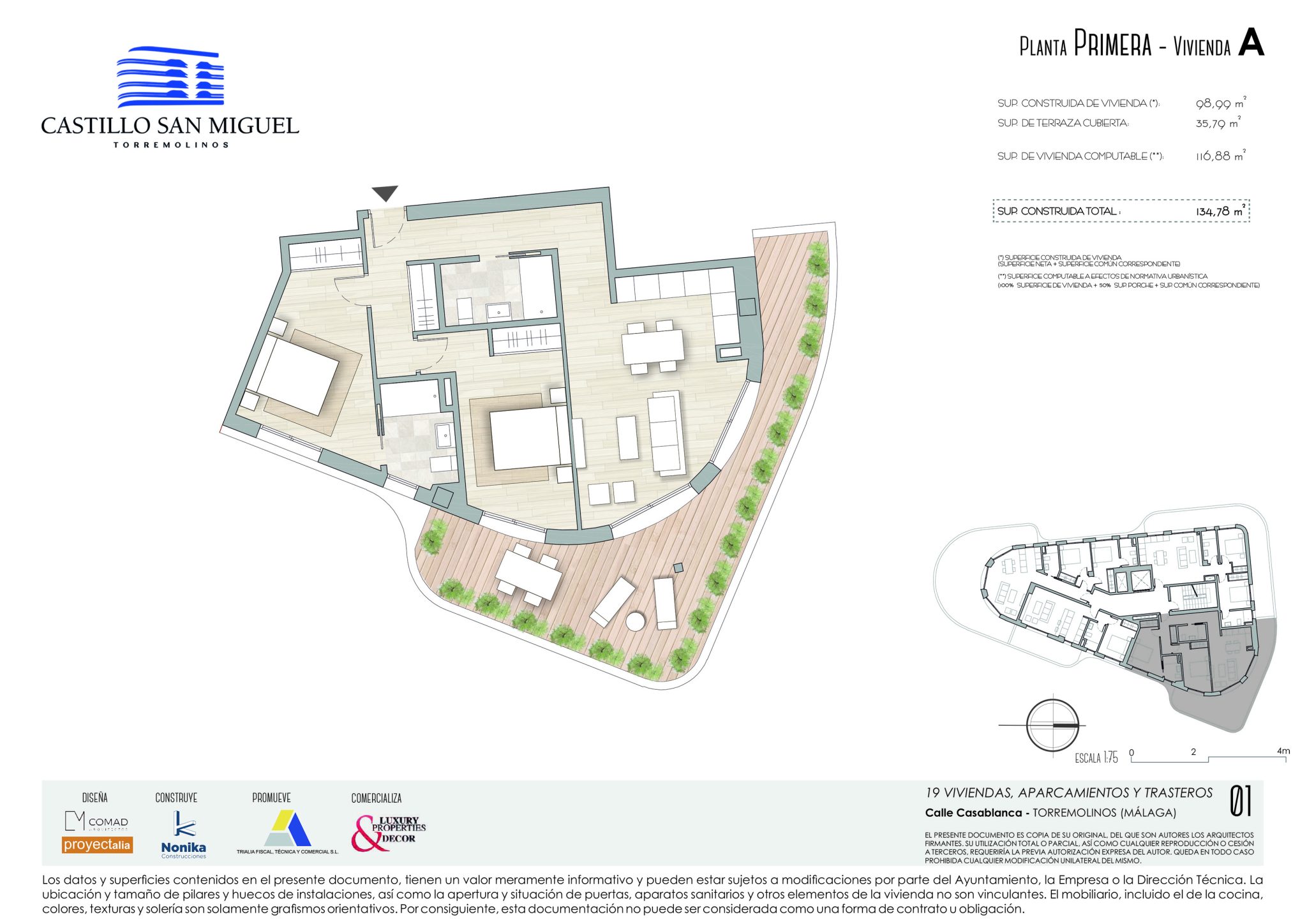 Planos – Castillo San Miguel